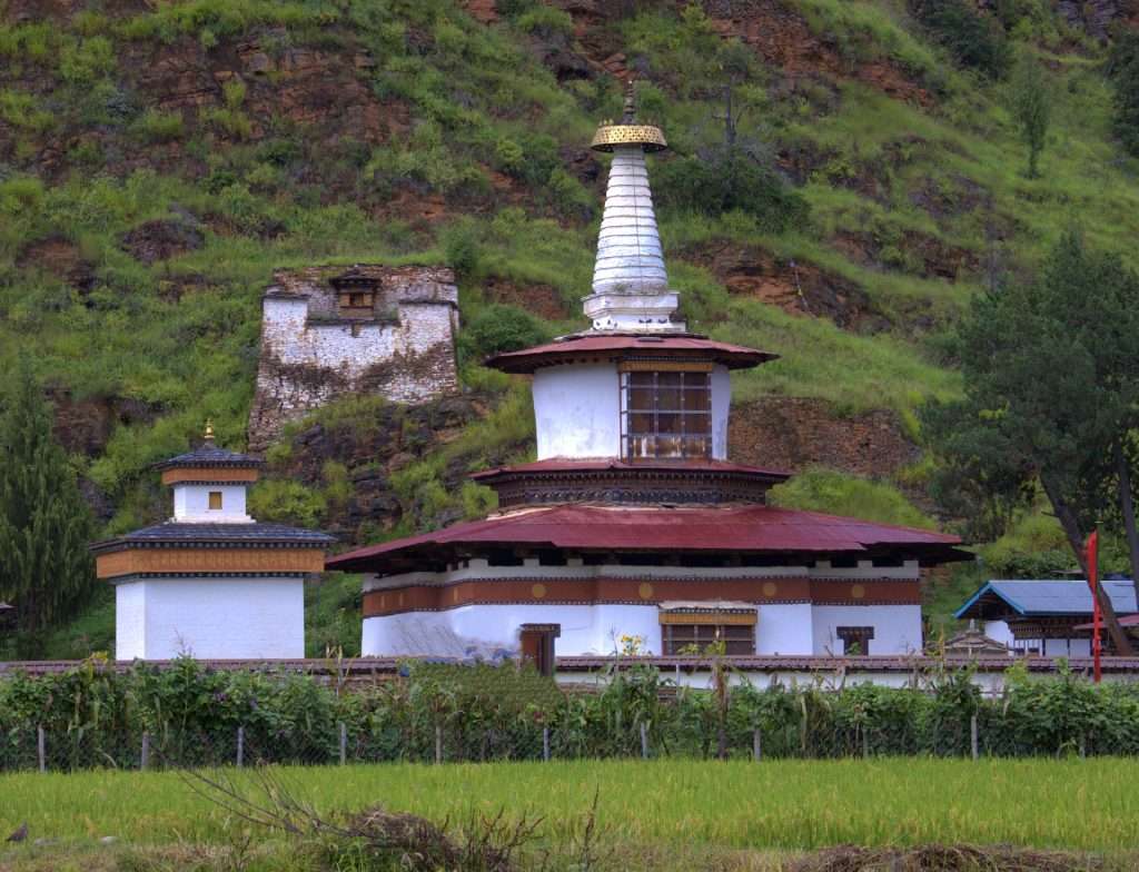 Dungtse Lhakhang Paro – Unique Chorten-Shaped Temple in Bhutan